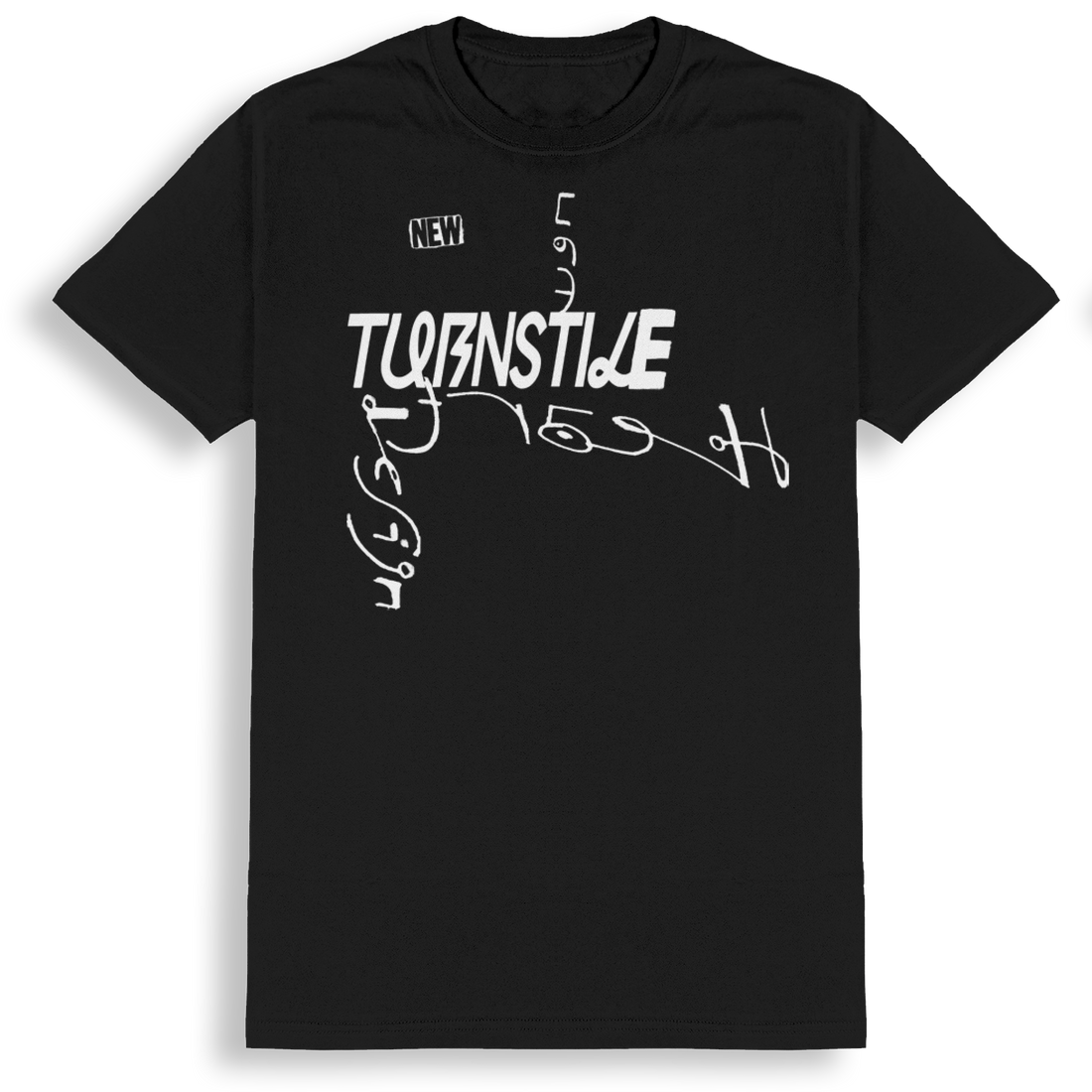 Turnstile - New Heart Design - Polera Oficial - Azul – Moking Skills