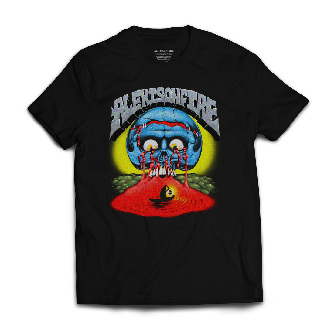 Alexisonfire - Skull Island - Polera Oficial - negro – Moking Skills